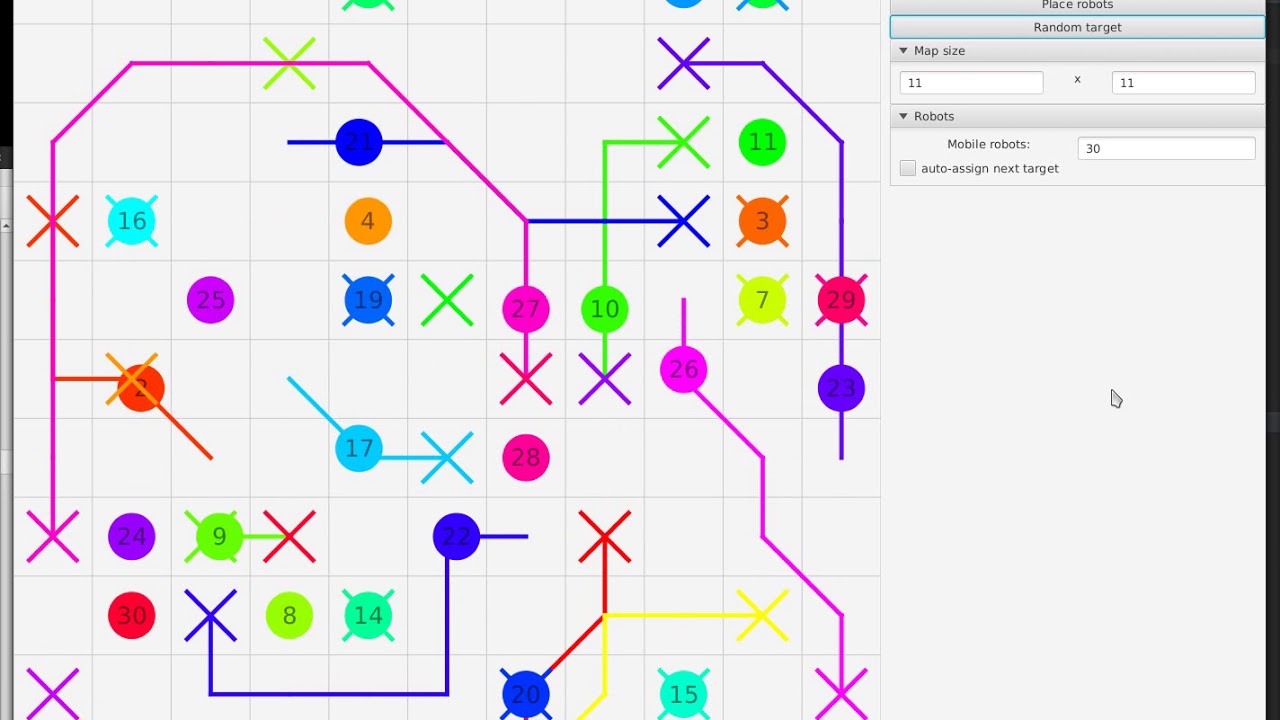 Local-Repair A* path-finding algorithm
