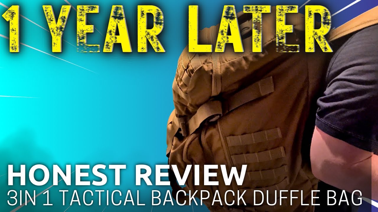 3-in-1 Tactical Duffle Bag: My Long-Term Durability Test (2025 Review)