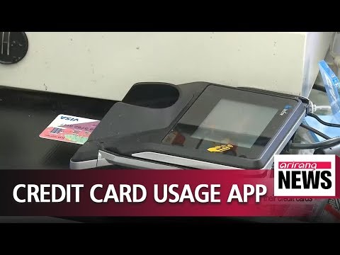 South Korea launches country's first 'one glance' smartphone app to view credit card usage