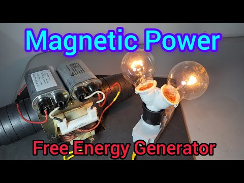 The Power of Magnet Field - free energy experiment - 5.7Kw.