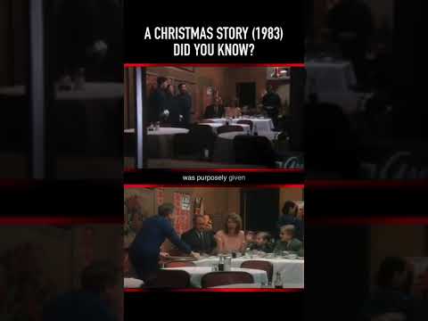 Did you know THIS about the Chinese restaurant scene in A CHRISTMAS STORY (1983)?
