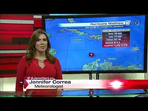 Hurricane Matthew remains strong Category 4 storm with 145 mph winds