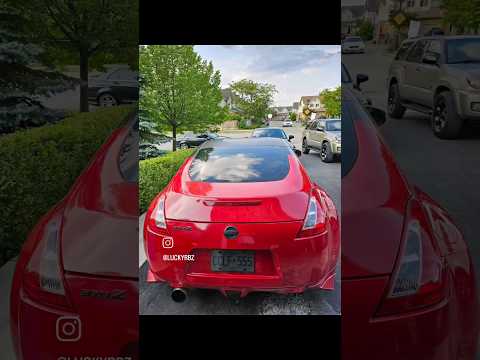 Nissan 370Z dip in black badges