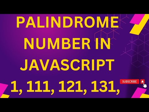 Palindrome number program, in HIndi