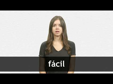 English Translation of “FÁCIL” | Collins Spanish-English Dictionary
