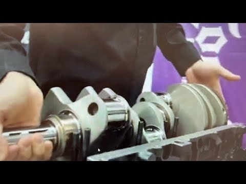 How to install an LS crankshaft