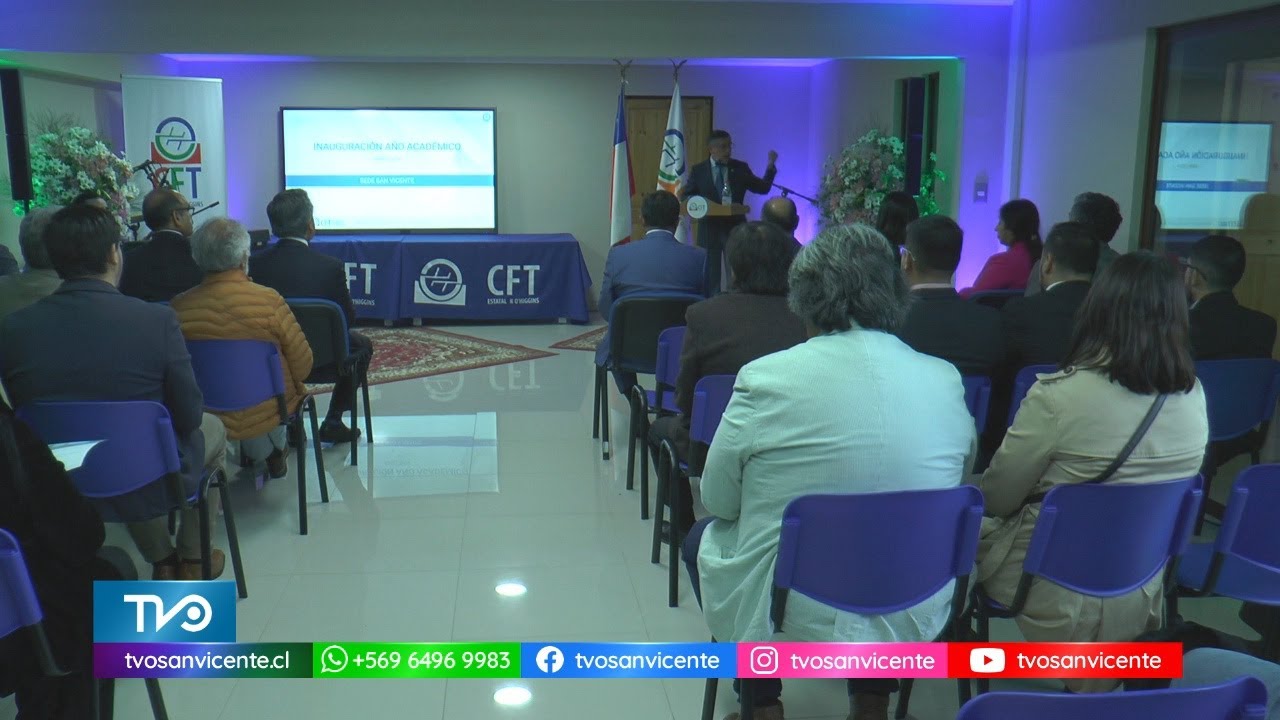 Inauguracion Año Academico del Centro de Formacion Tecnico OHiggins Sede San Vicente | TVO