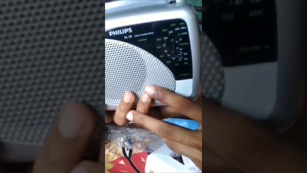 Philips FM Radio Unboxing
