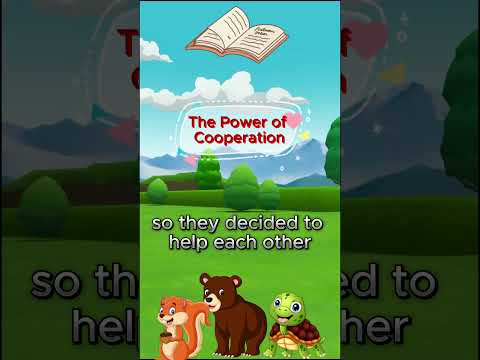The Power Of Cooperation |English Moral Short Story #shorts #english