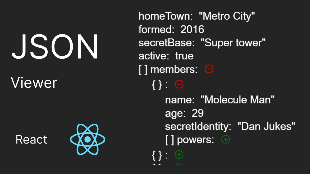 JSON Viewer App | React JS