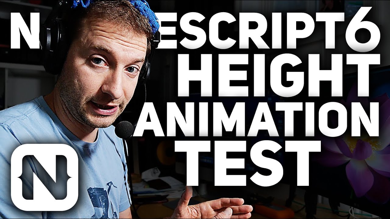 NativeScript 6 Height/Width Animation API Comparison