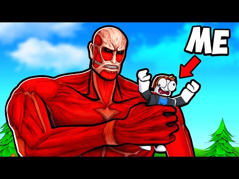 ROBLOX ATTACK ON TITAN IS SCARY