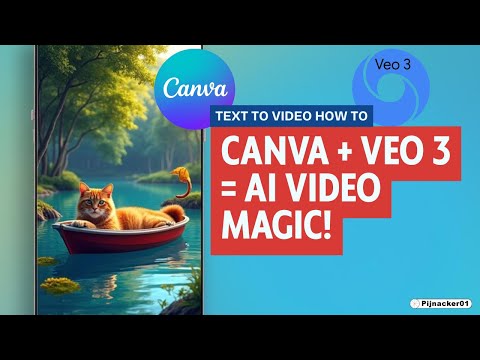 Canva AI + Google VEO 3: Create Stunning Video Clips with Audio!