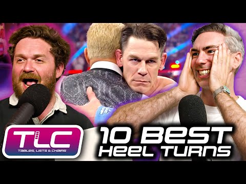 10 Best Heel Turns EVER! | Tables, Lists & Chairs