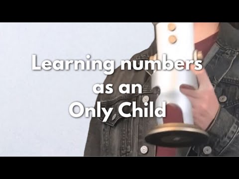 Learning Numbers as an Only Child