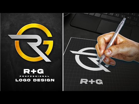 RG Professional Logo Design in Pixellab | RG Logo Design Pixellab | Atulzalaedits