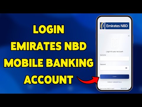 How To Login Emirates NBD Mobile Banking Account 2025 | Sign In & Access ENBD App Account