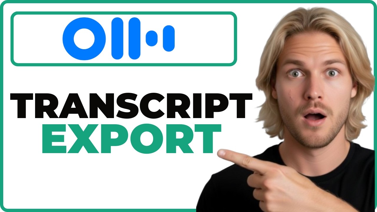 How To Export Transcript As Text/Docx In Otter App (Full Guide)