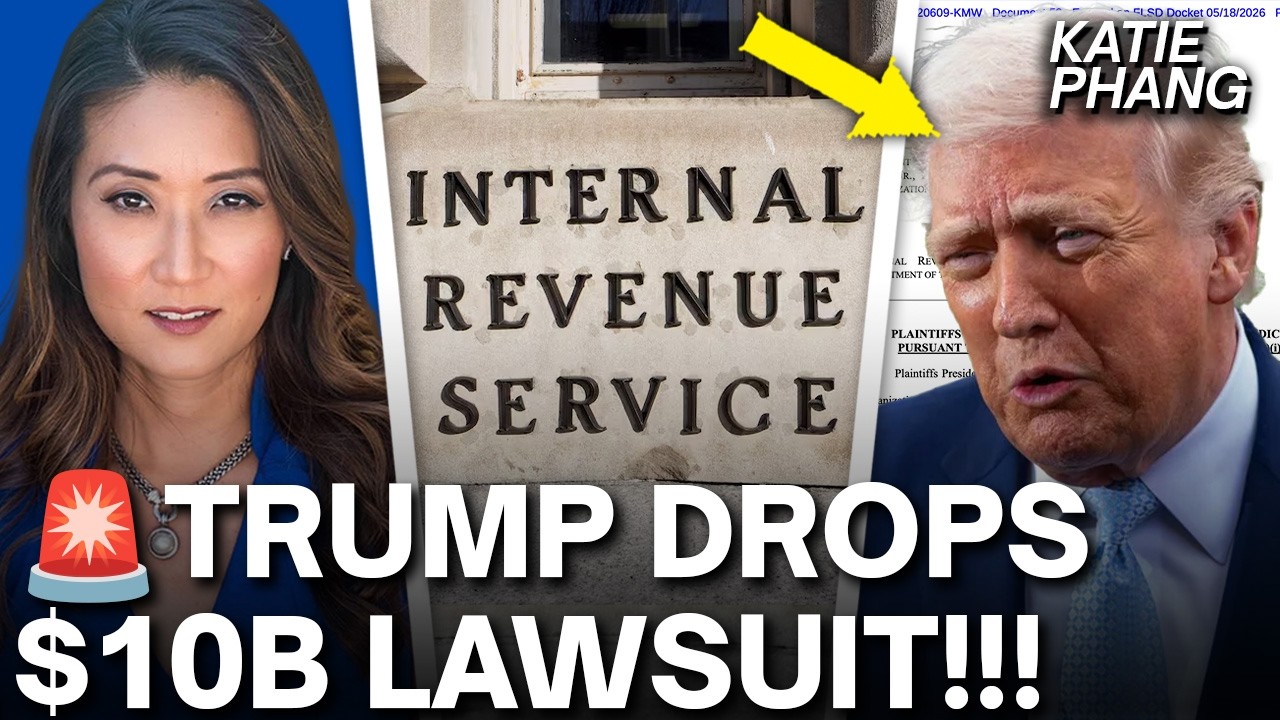 🚨 BREAKING: Trump DROPS $10 Billion IRS LAWSUIT!!