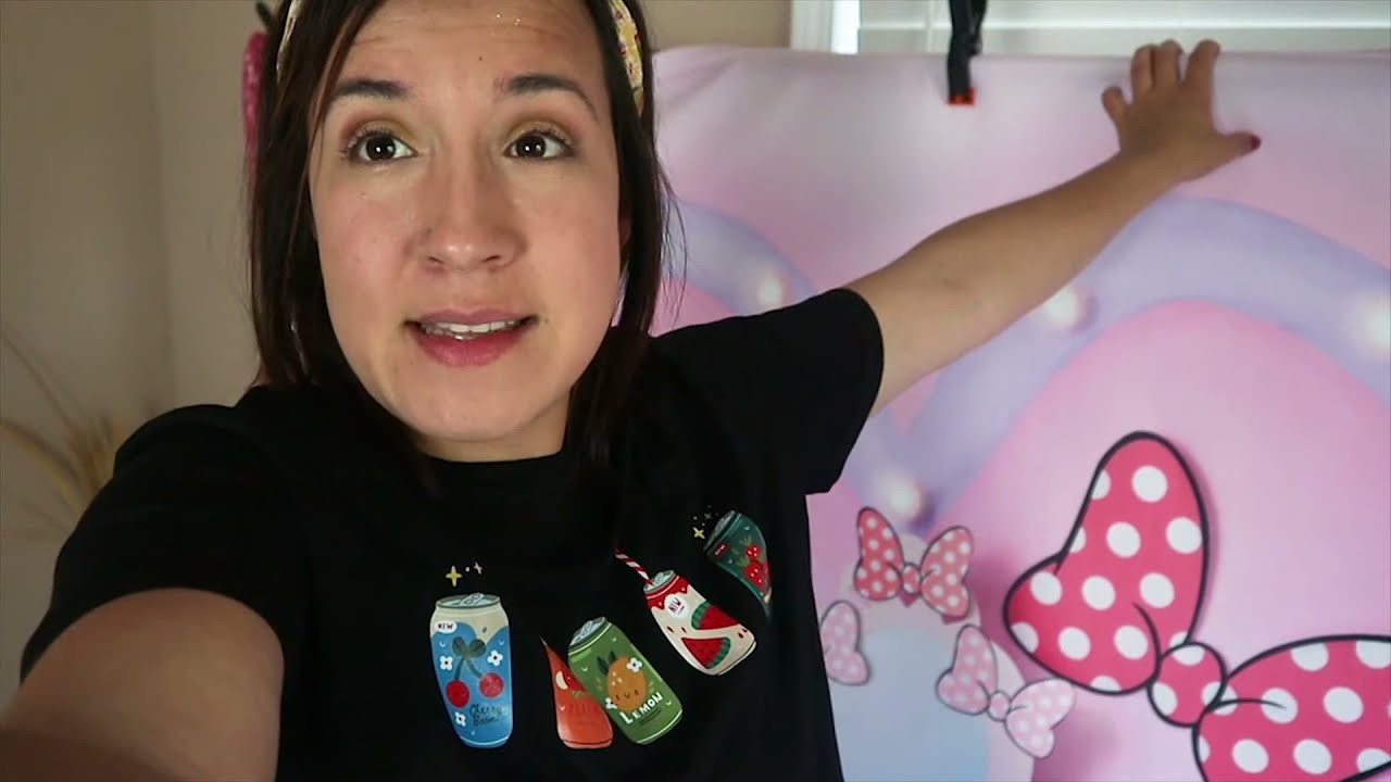 Baby Dream Backdrops Review: Minnie Mouse Cake Smash