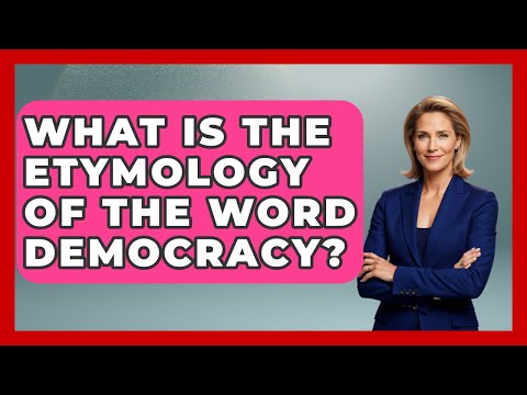 What Is The Etymology Of The Word Democracy? - Talking Greece