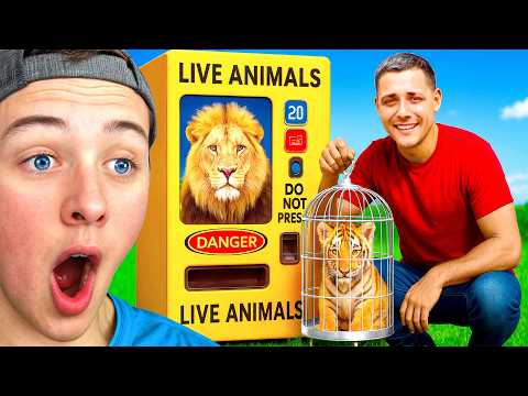 He Bought Rare Animals From A Vending Machine!