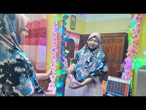 যেমন ইচ্ছে করেছিলাম ঠিক সেভাবেই সাজিয়ে তুলেছে শোভা ।✨️। ( ঈদের প্রস্তুতি )