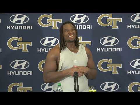 Jordan Williams Media Availability (2024 Fall Camp - August 7)
