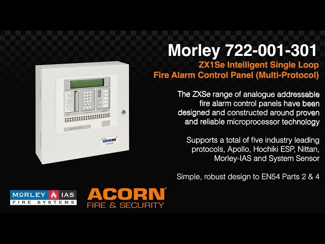 Fire Alarm Control Panel - Honeywell Notifier NFS2-640 2 Loop Fire ...