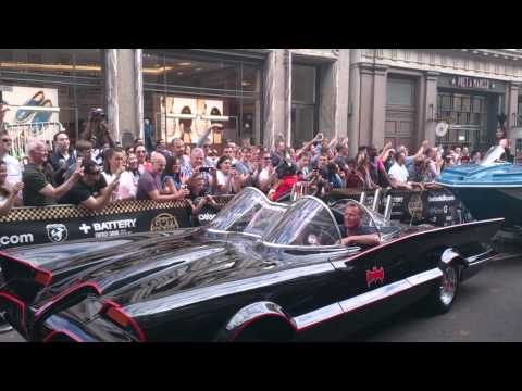 Batmobile opens gumball3000 2014