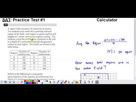 SAT Practice Test #1, Section #4, Problem #27