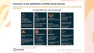 SolGold PLC CEO Nick Mather details exploration programme in Ecuador