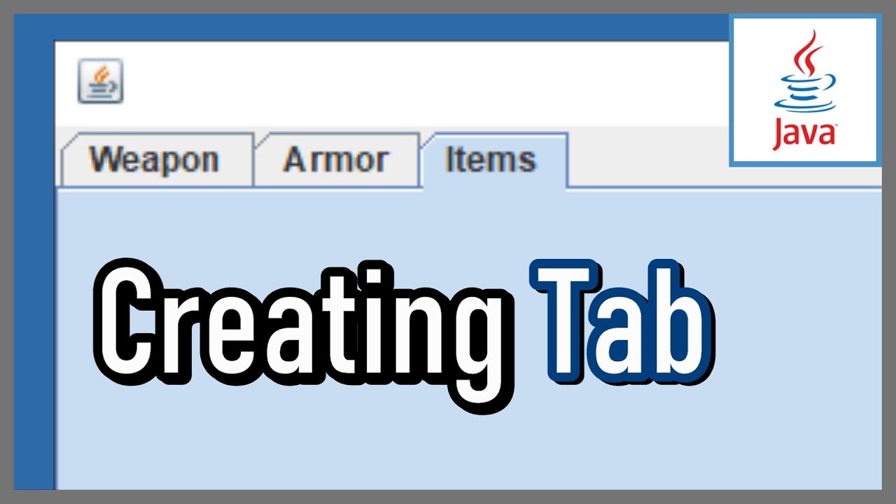 Adding Tabs to Frame - Java Extra 38