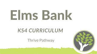 Thrive Pathway | Elms Bank