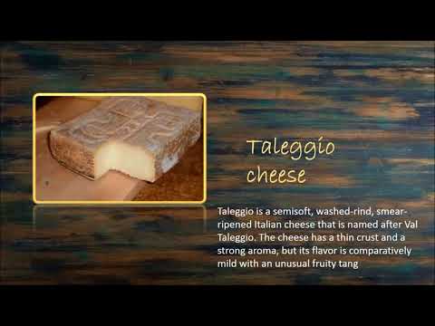 How to pronounce Taleggio Cheese