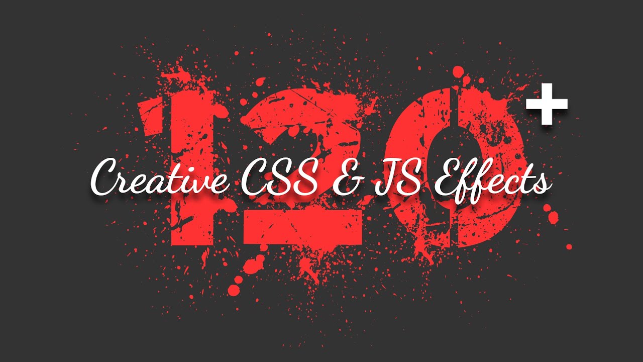 120+ | Html CSS & Javascript | Hover & Animation Effects
