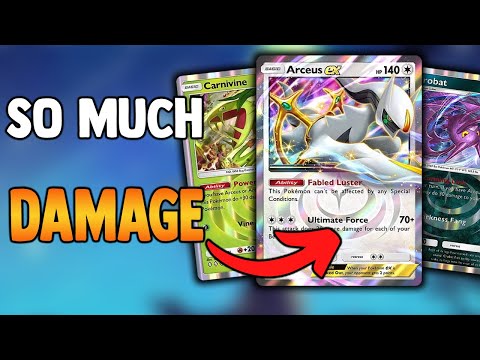 Try This Combo to Climb Ranked FAST! Pokémon TCG Pocket Arceus Carnivine Crobat Deck Guide