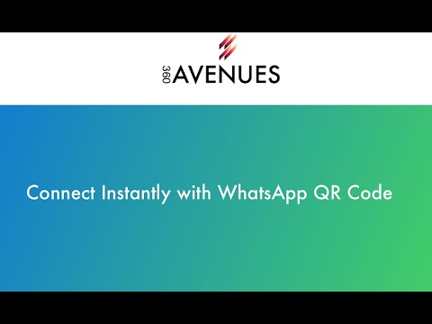 Connect Instantly with WhatsApp QR Code