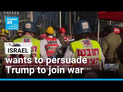 Israeli government in ‘full bore’ campaign to persuade Trump to join Iran war • FRANCE 24