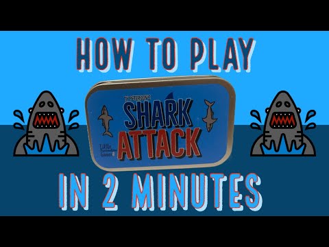 How to play Shark Attack the card game