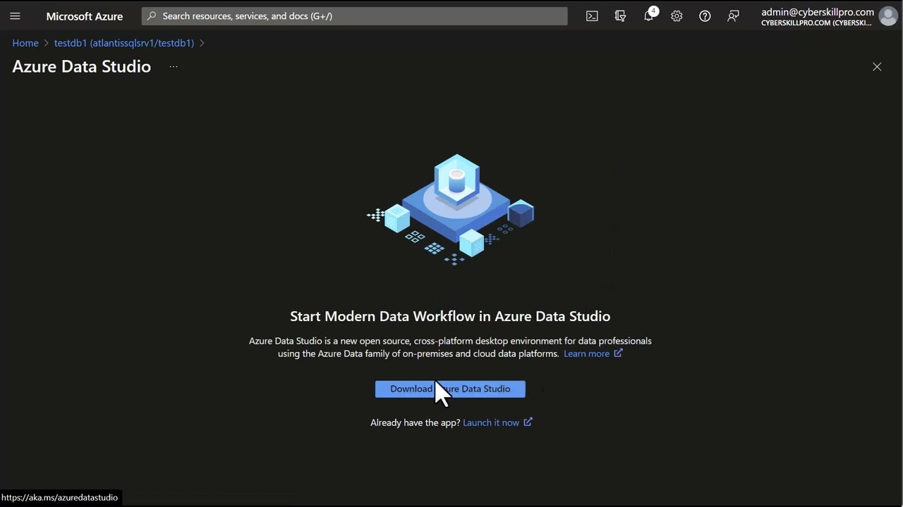 Azure Security - How To Access/Connect To An Azure Database