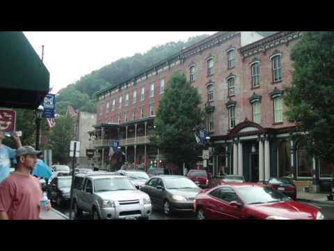 Downtown Jim Thorpe PA also know as Mauch Chunk