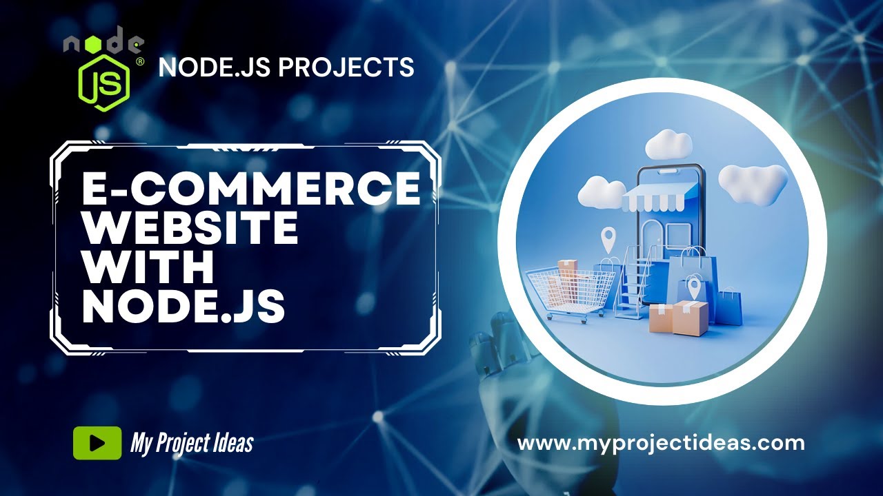 E-commerce Website with Node.js | Node.js Projects