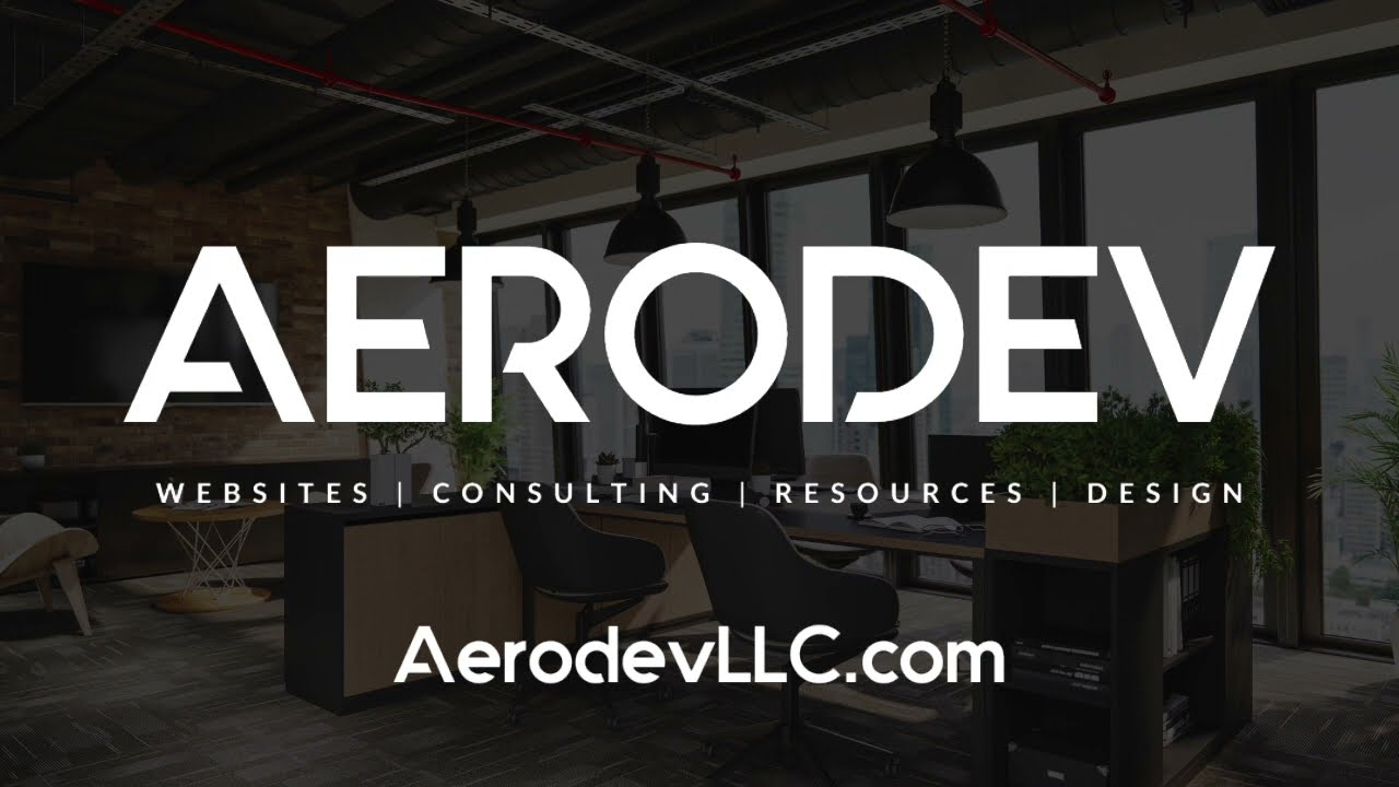 Aerodev – Websites • Consulting • Resources • Design