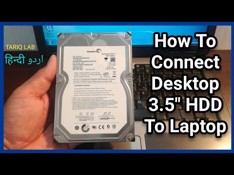 How To Connect Desktop Hard Disk To Laptop
