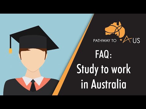 Study to work in Australia
