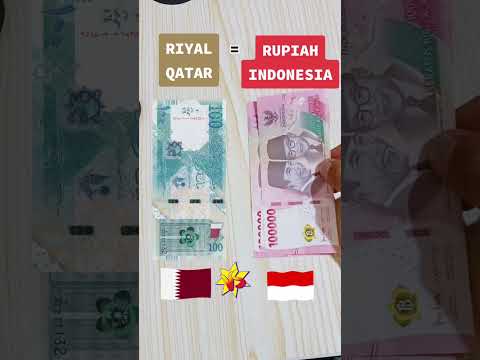 Kurs Mata Uang 100 Riyal Qatar ke Rupiah Indonesia #shortvideo #shortsvideo #subscribe #viral