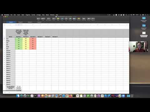 Standards-Based Grading Spreadsheet Demo