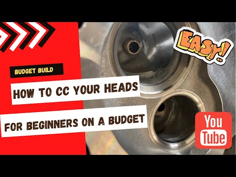 How to CC Your Cylinder Heads on a Budget! #nonamenationals #cylinderhead #budgetbuild #diy