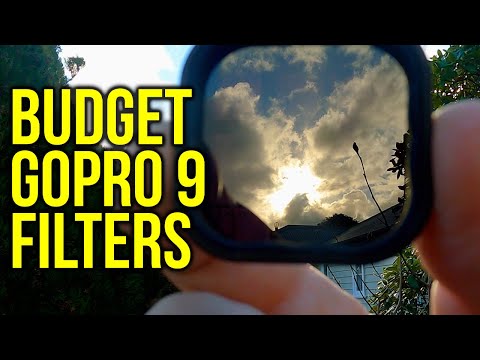 Awesome budget GoPro Hero 9 CPL and ND Filters by TELESIN